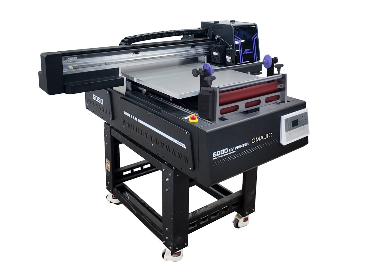 OM-UV6090H Flexible Small-to-Medium Format Flatbed UV Printer ...